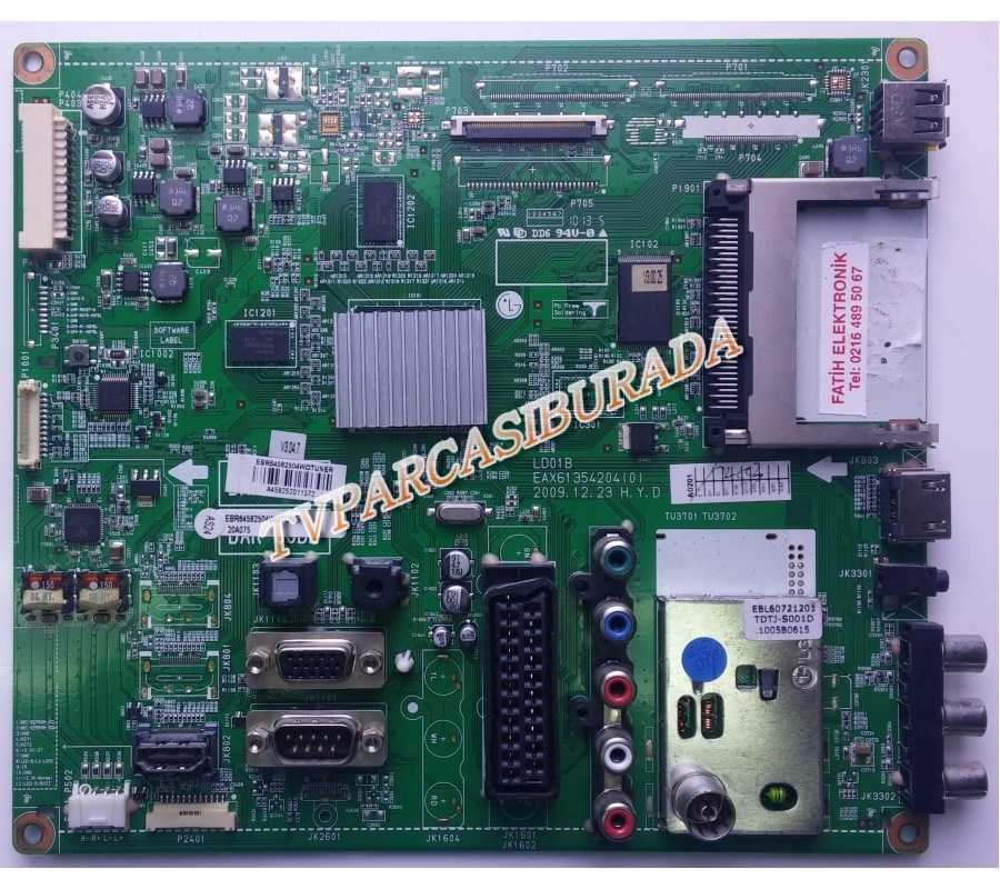 EAX61354204 (0), EBR64582504, EAX61354204, LG 32LD350, Main Board, Ana ...